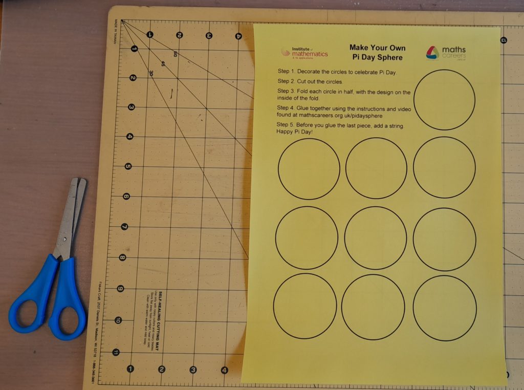 Pi Day Crafts for the Classroom – Paper Sphere Bunting - Maths Careers